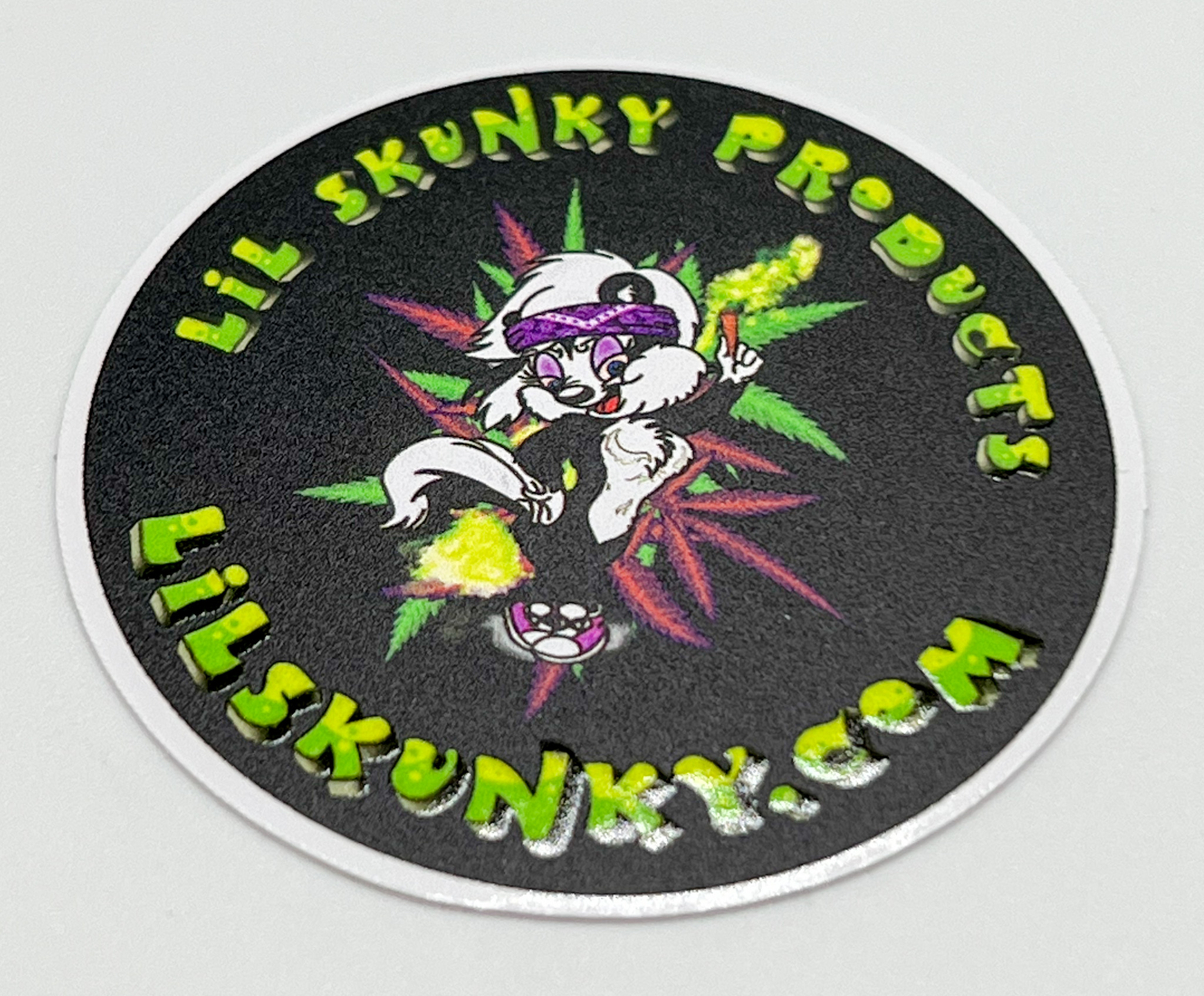 2″ Miss Skunky Stickers - Lil Skunky